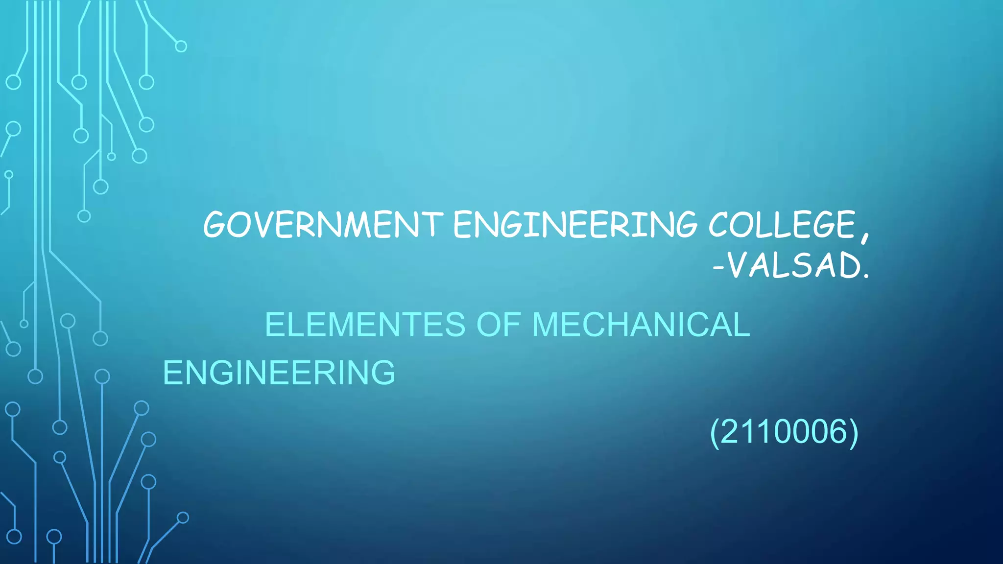 Definition of mechanical Engineering | PPTX | Physics | Science