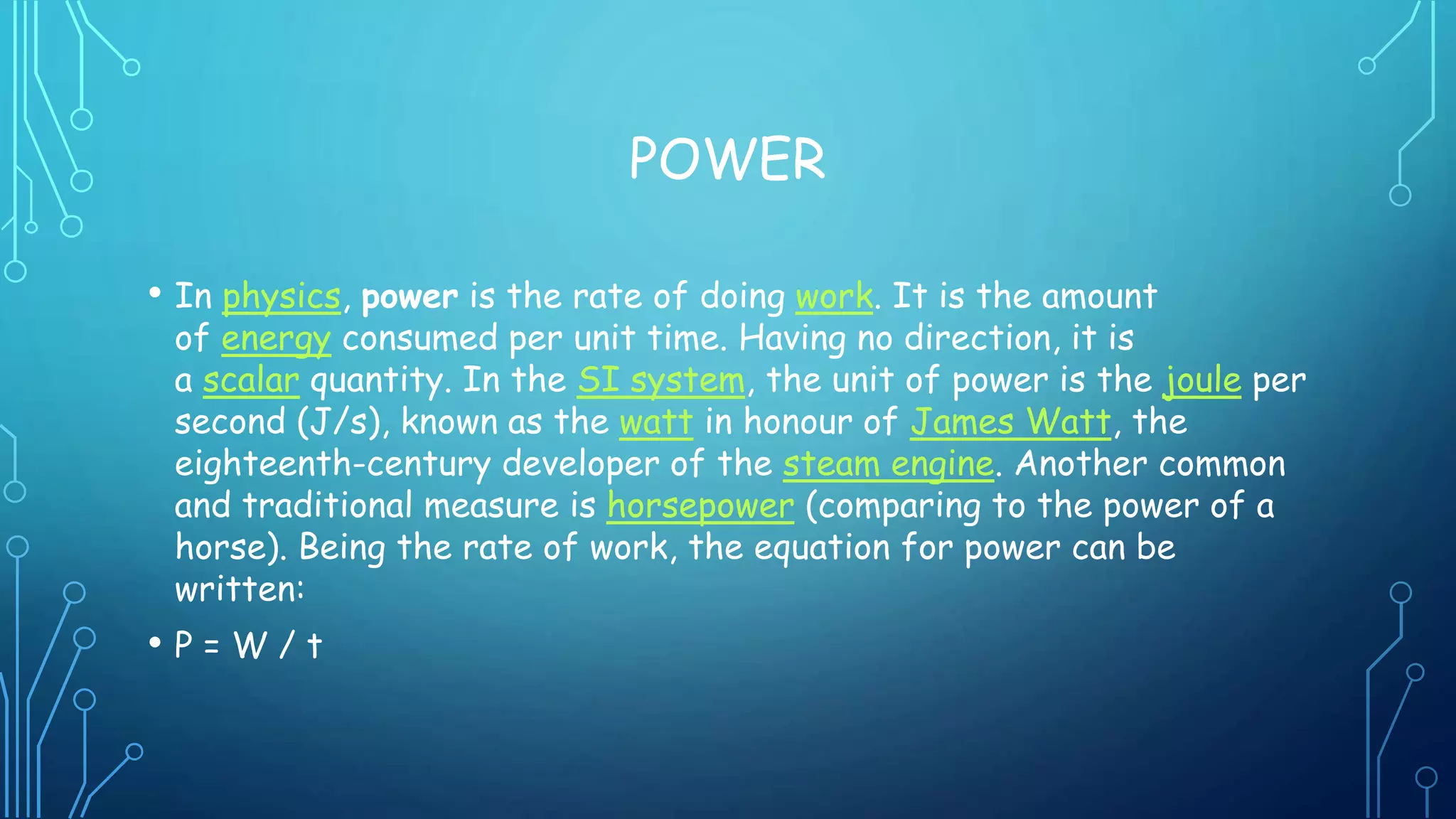 Definition of mechanical Engineering | PPTX | Physics | Science