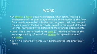 Definition of mechanical Engineering | PPTX | Physics | Science