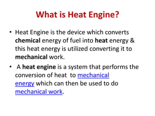 Heat engine | PPTX