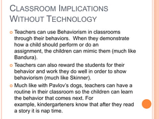 Eme2040 behaviorism | PPT