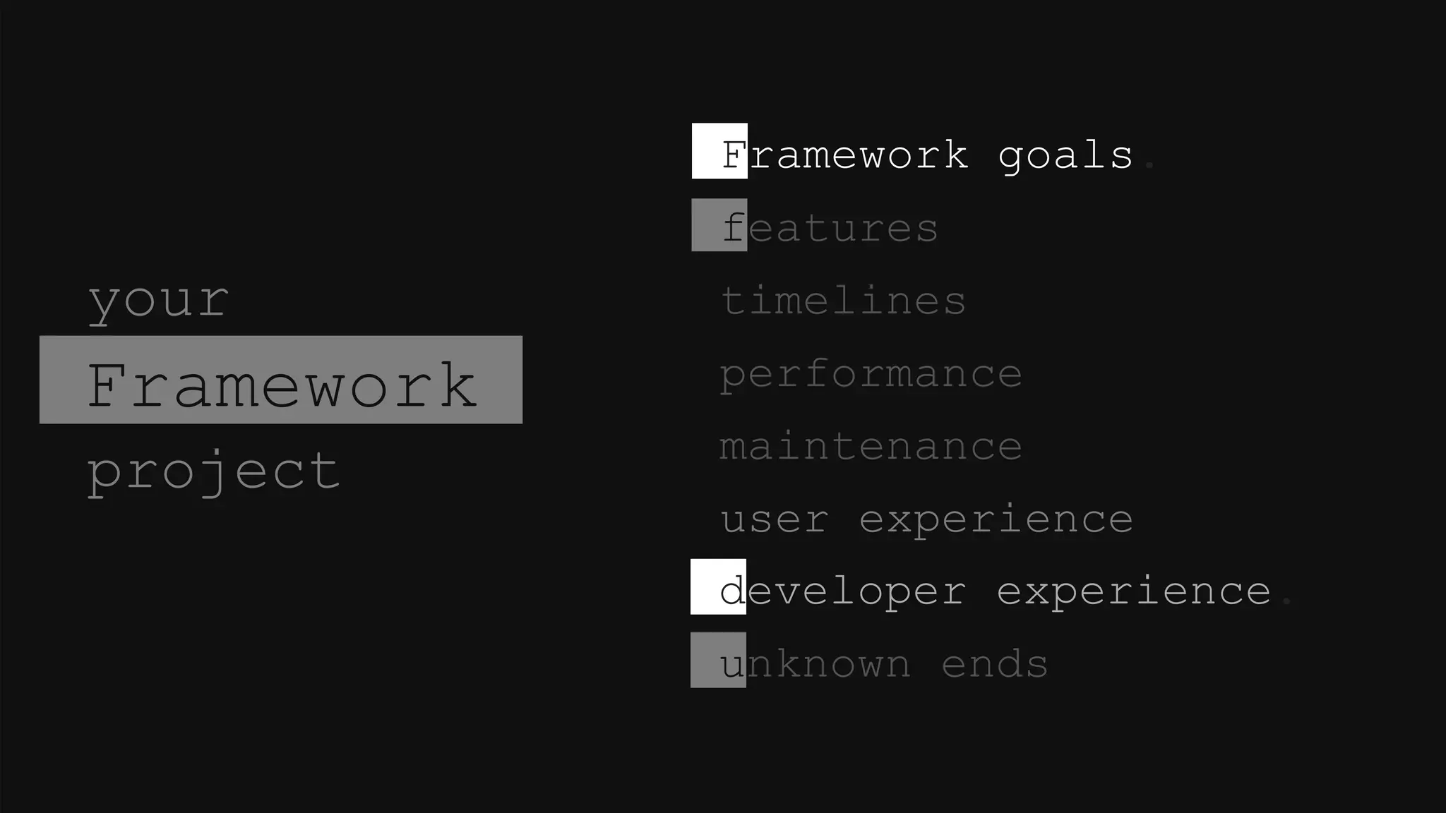Building frameworks: from concept to completion | PPT