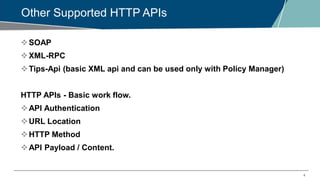 EMEA Airheads- Getting Started with the ClearPass REST API – CPPM | PPT