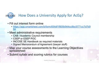 EMEA Bernardo Delicado and Courtney Wright How to Apply for Academic Equivalency April 2023 ...