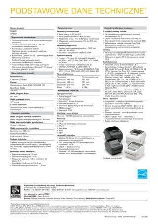 gk420 data_sheet_pl_hr | PDF