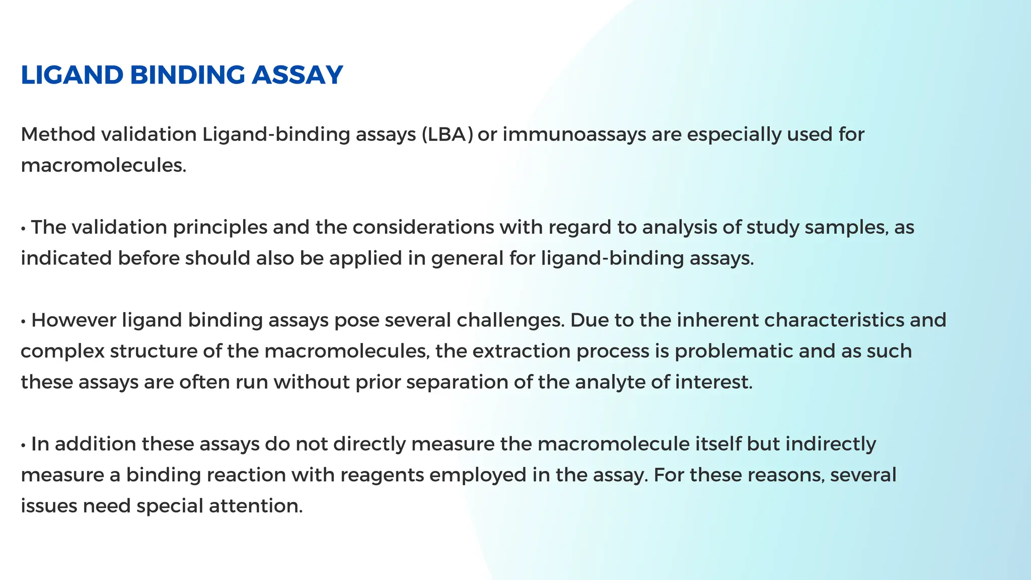 EMEA guidelines in modern bio-analytical techniques | PDF