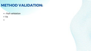 EMEA guidelines in modern bio-analytical techniques | PDF