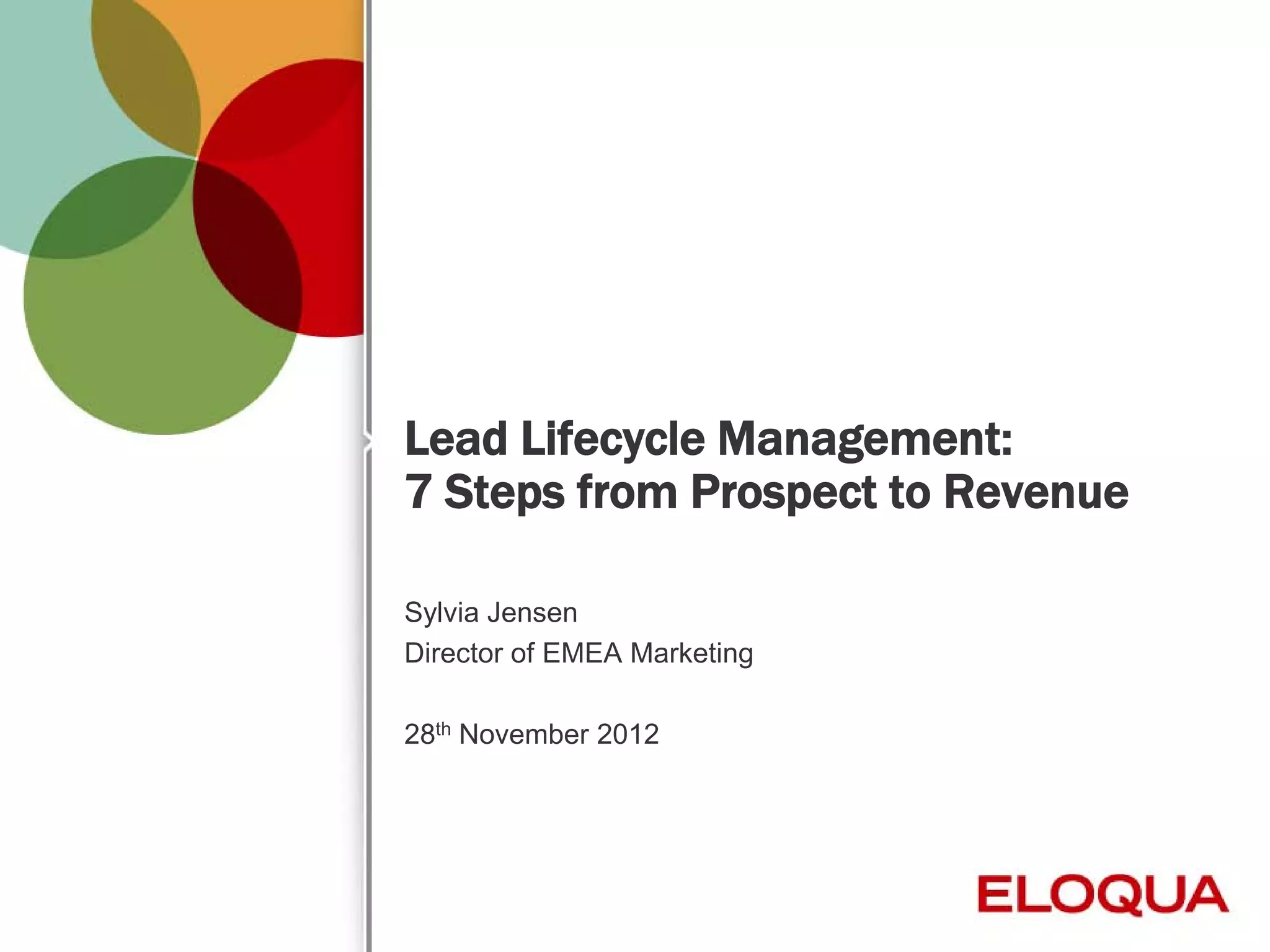 Lead Lifecycle Management | PDF | Sales | Business