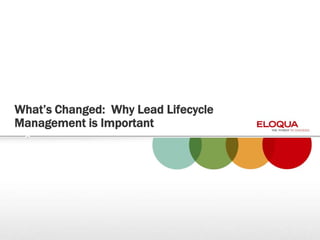 Lead Lifecycle Management | PDF | Sales | Business
