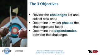 A Survey on MBSE Adoption Challenges | PDF