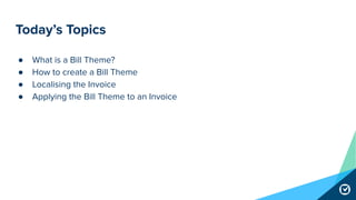 Clio Customer Training: Bill Themes - Beautiful Bills | PDF