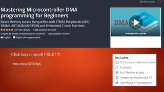 Embedded System Programming on ARM Cortex M3 and M4 Course | PPTX
