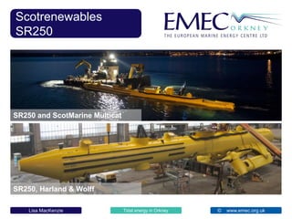 Painel 1 – Tidal Energy in Orkney | PDF