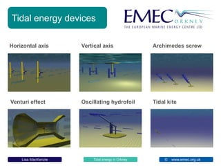 Painel 1 – Tidal Energy in Orkney | PDF