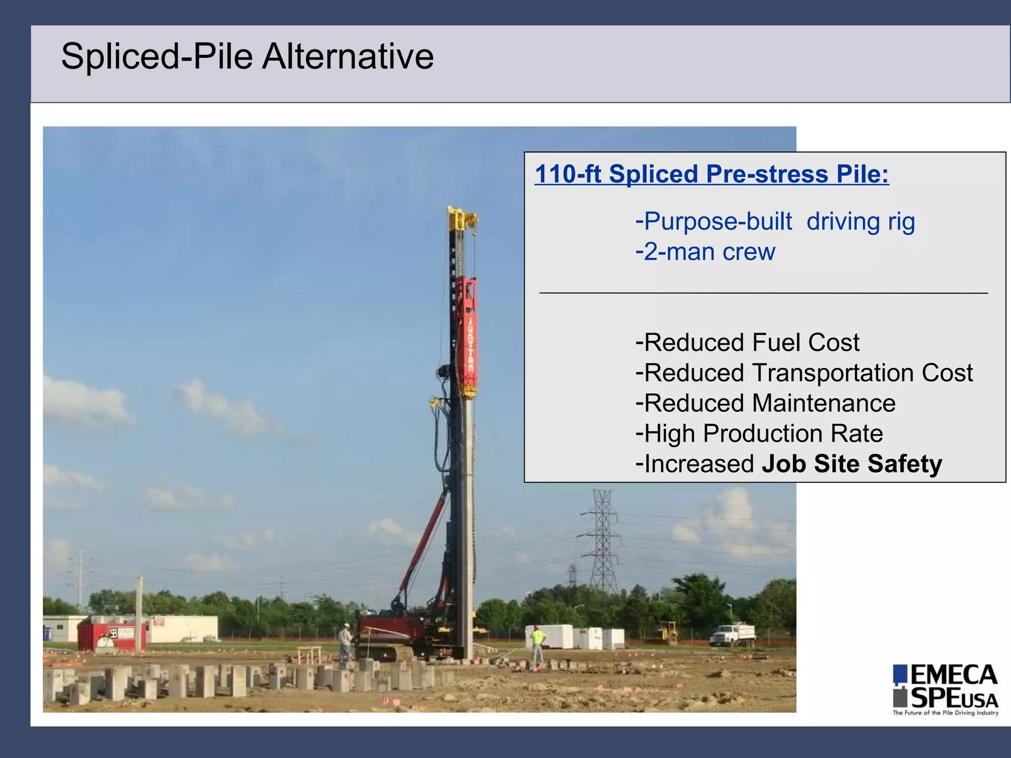 Emeca SPE-USA Pile Joint Product | PPT