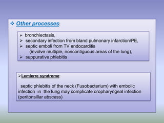 Lung Abscess 2010 | PPT