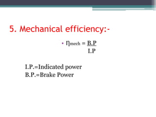 Formula of IC Engine | PPTX