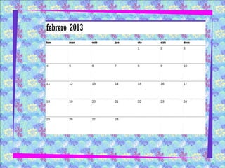 Emelin calendario | PPT