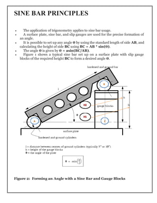 The sine bar use and application. | PDF | Free Download
