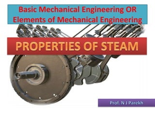Properties of Steam | PPT