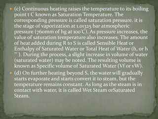 properties of steam | PPTX