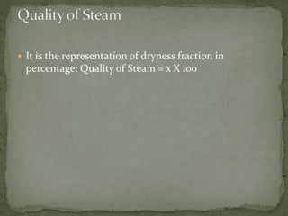 properties of steam | PPTX