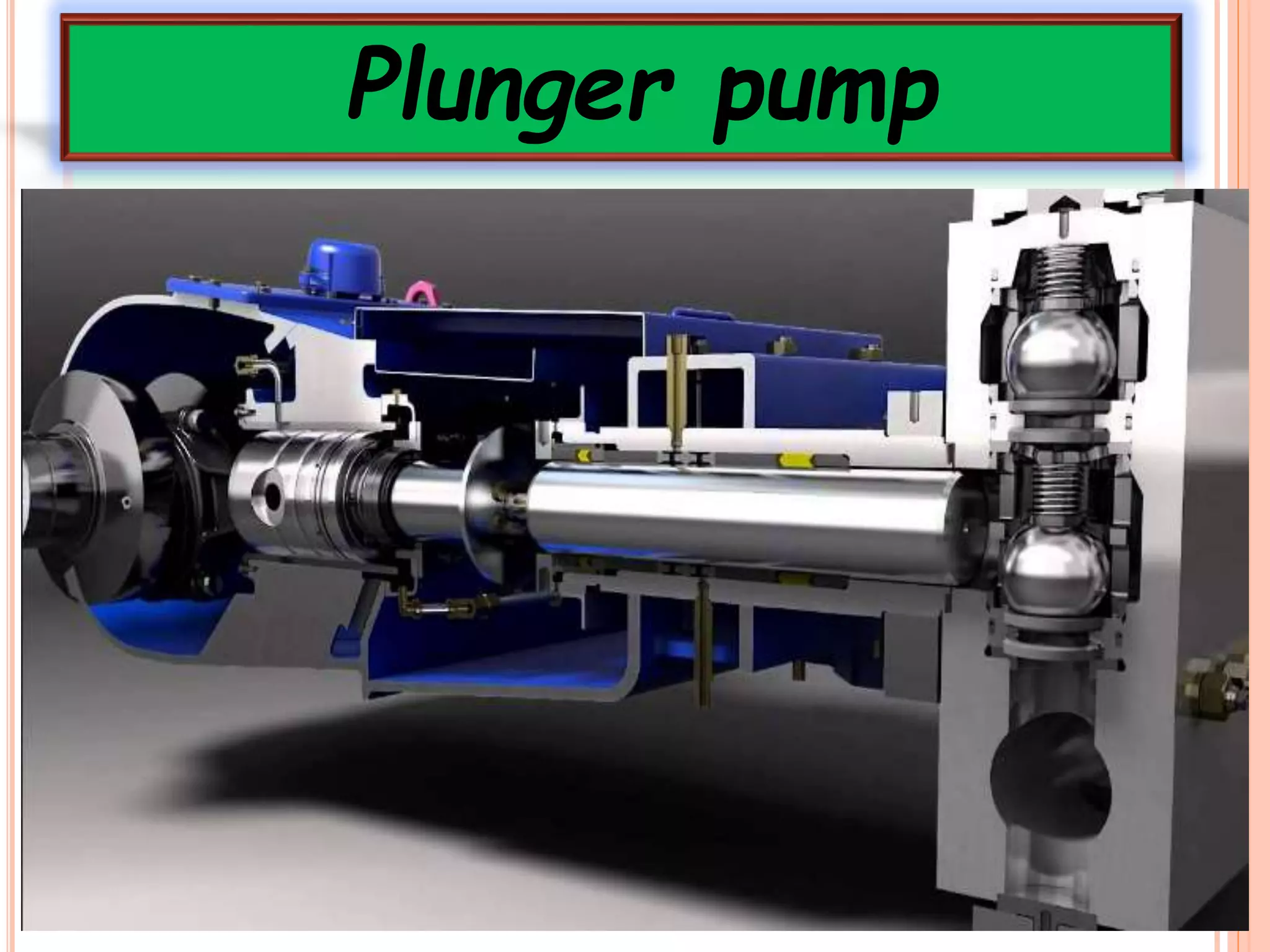 Reciprocating pump | PPTX