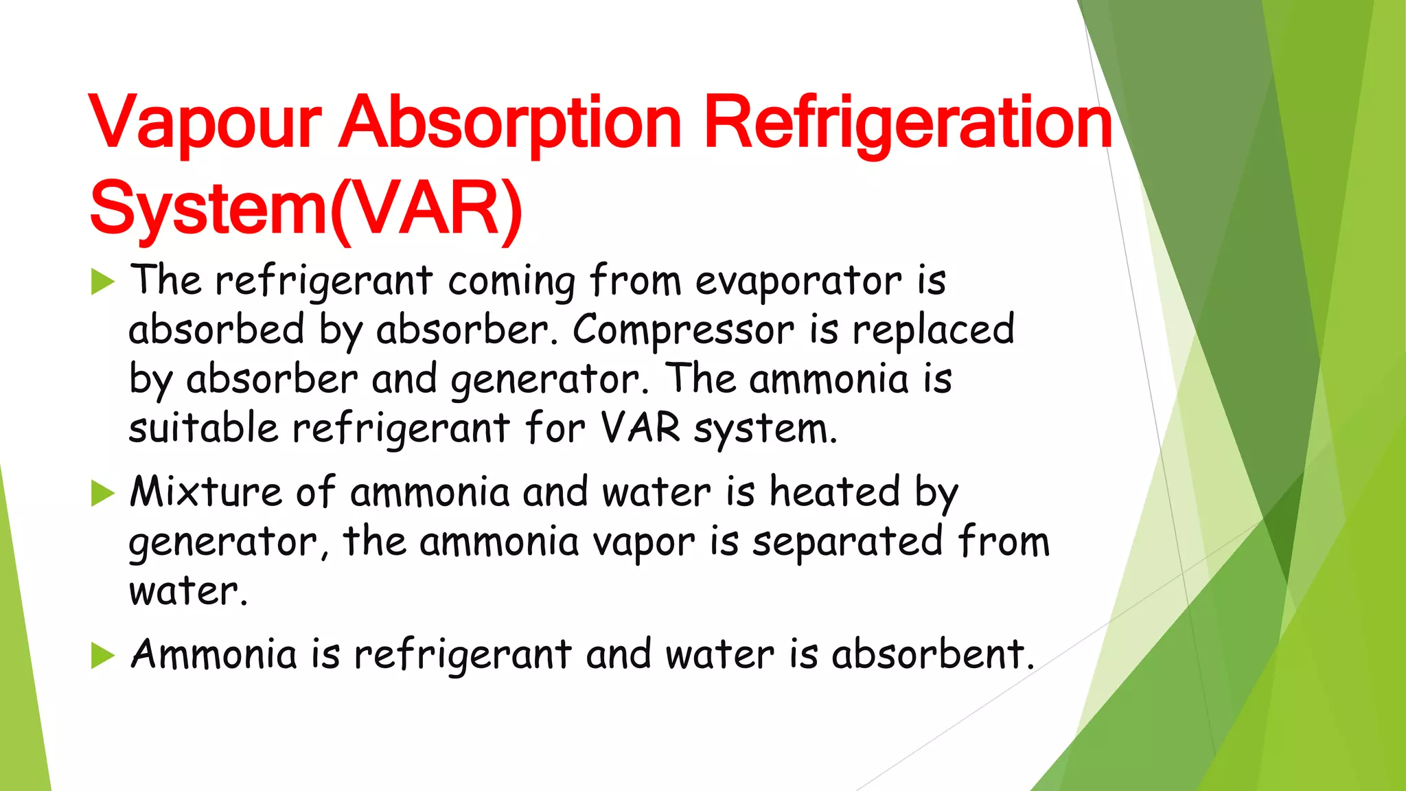 EME Refrigeration and air conditioning | PPTX