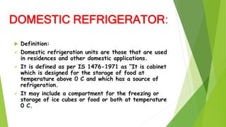 EME Refrigeration and air conditioning | PPTX