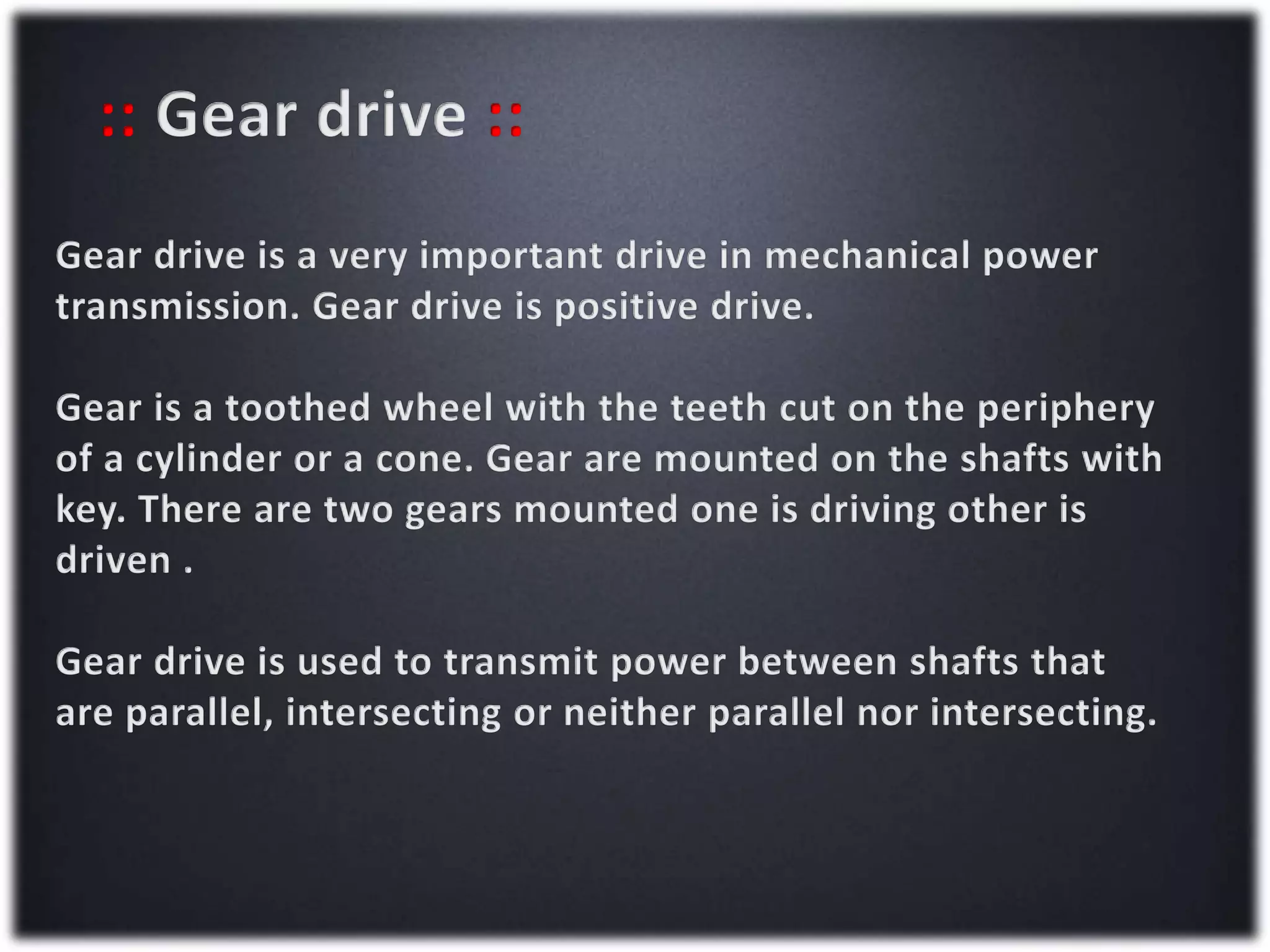 mechanical engineering transmission of motion and power | PPTX