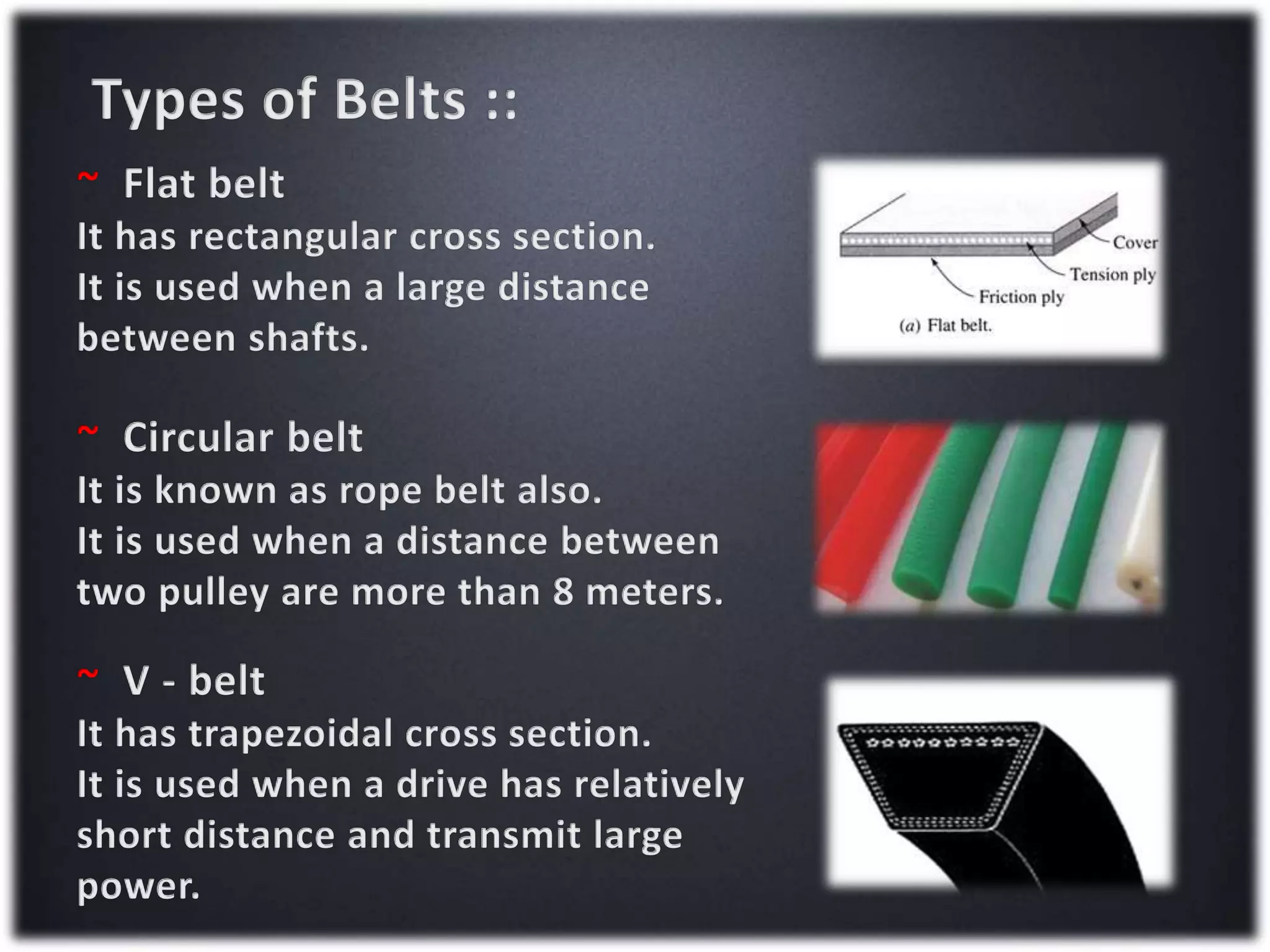 mechanical engineering transmission of motion and power | PPTX