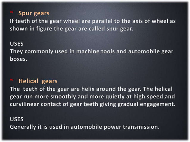 mechanical engineering transmission of motion and power | PPTX