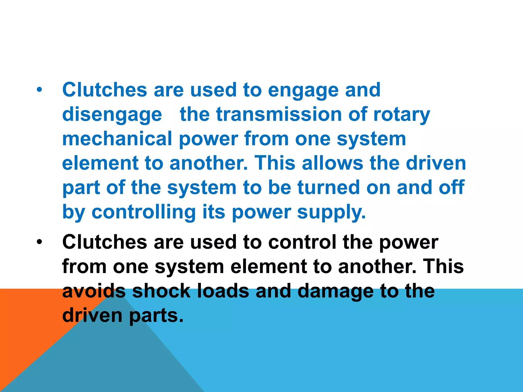 Disc Clutch | PPTX