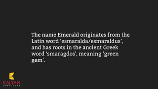 Emerald | PPTX
