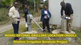 Model Optimal Drilling Location (MODL) | PPT