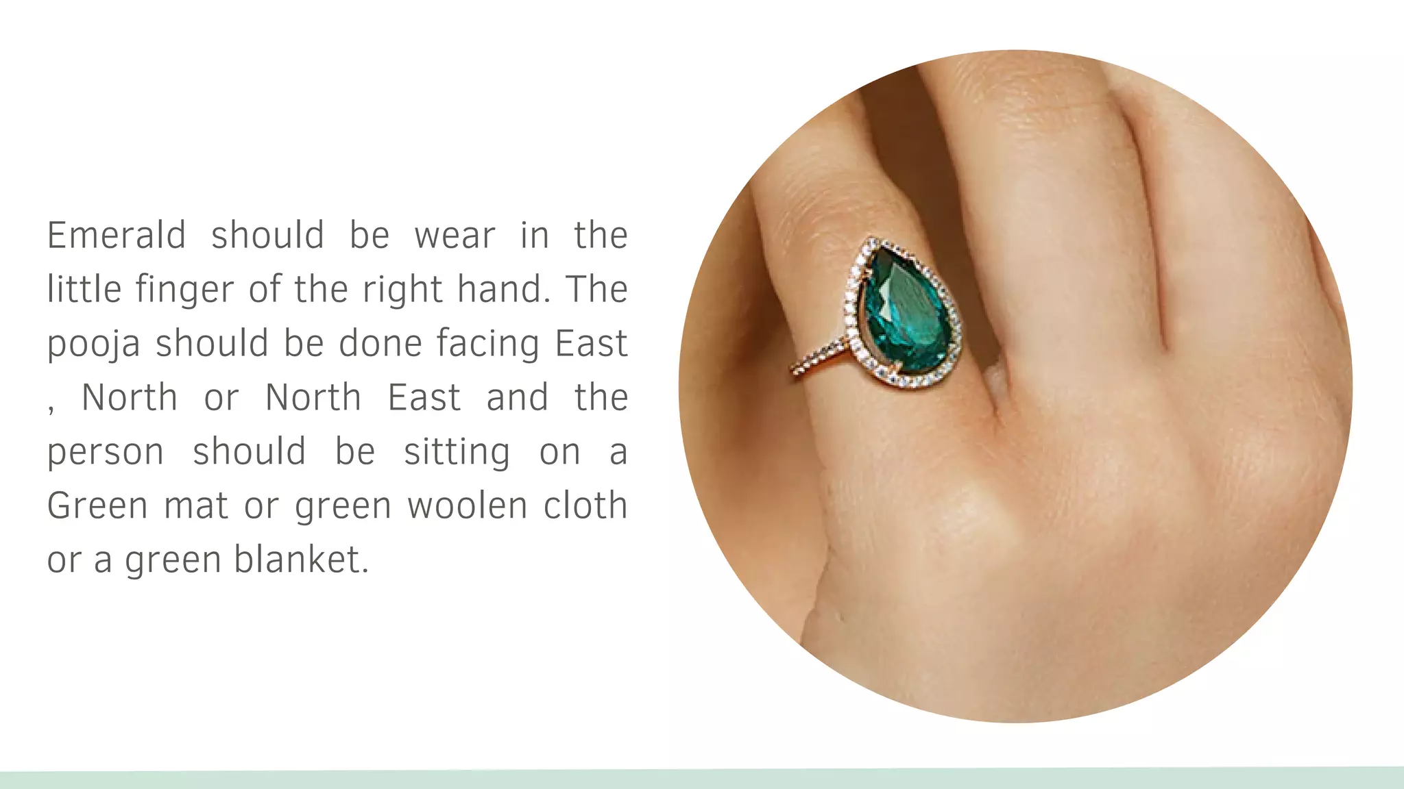 Emerald-Rituals for Wearing an Emerald (Panna) Gemstone | PDF