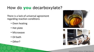 Optimization of the Decarboxylation Reaction in Cannabis Extract | PPTX