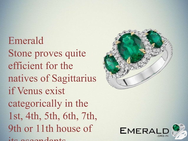 Emerald Gemstone for Sagittarius Zodiac Sign | PPT