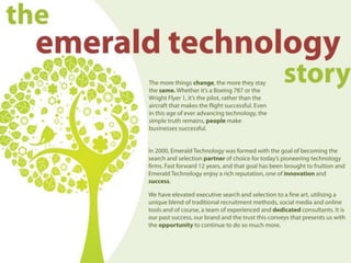 Emerald presentation | PPTX