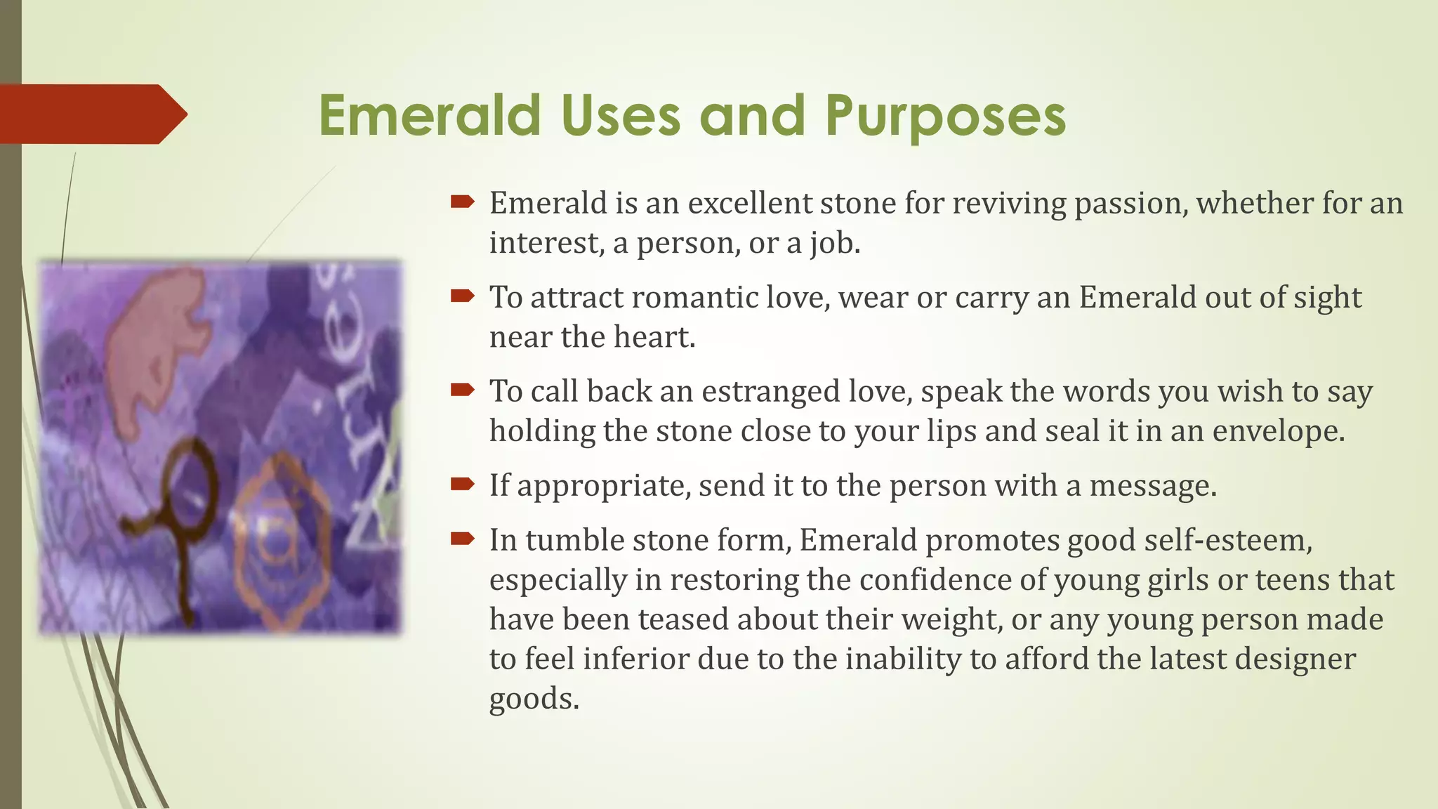 Emerald stone ppt | PDF