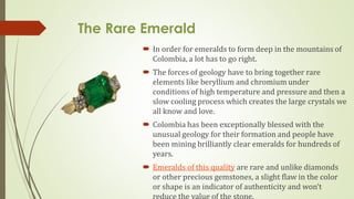 Emerald stone ppt | PDF