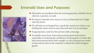 Emerald stone ppt | PDF