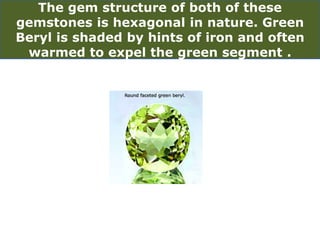Emerald vs Green Beryl | PPTX