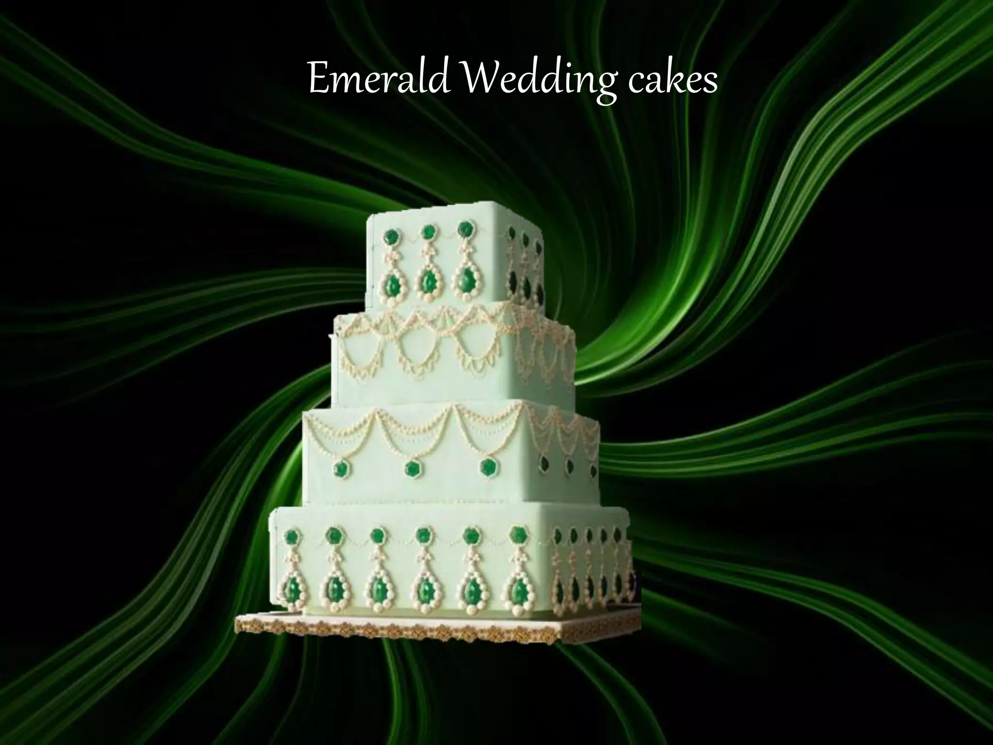Ideas For Emerald Themed Wedding | PPT