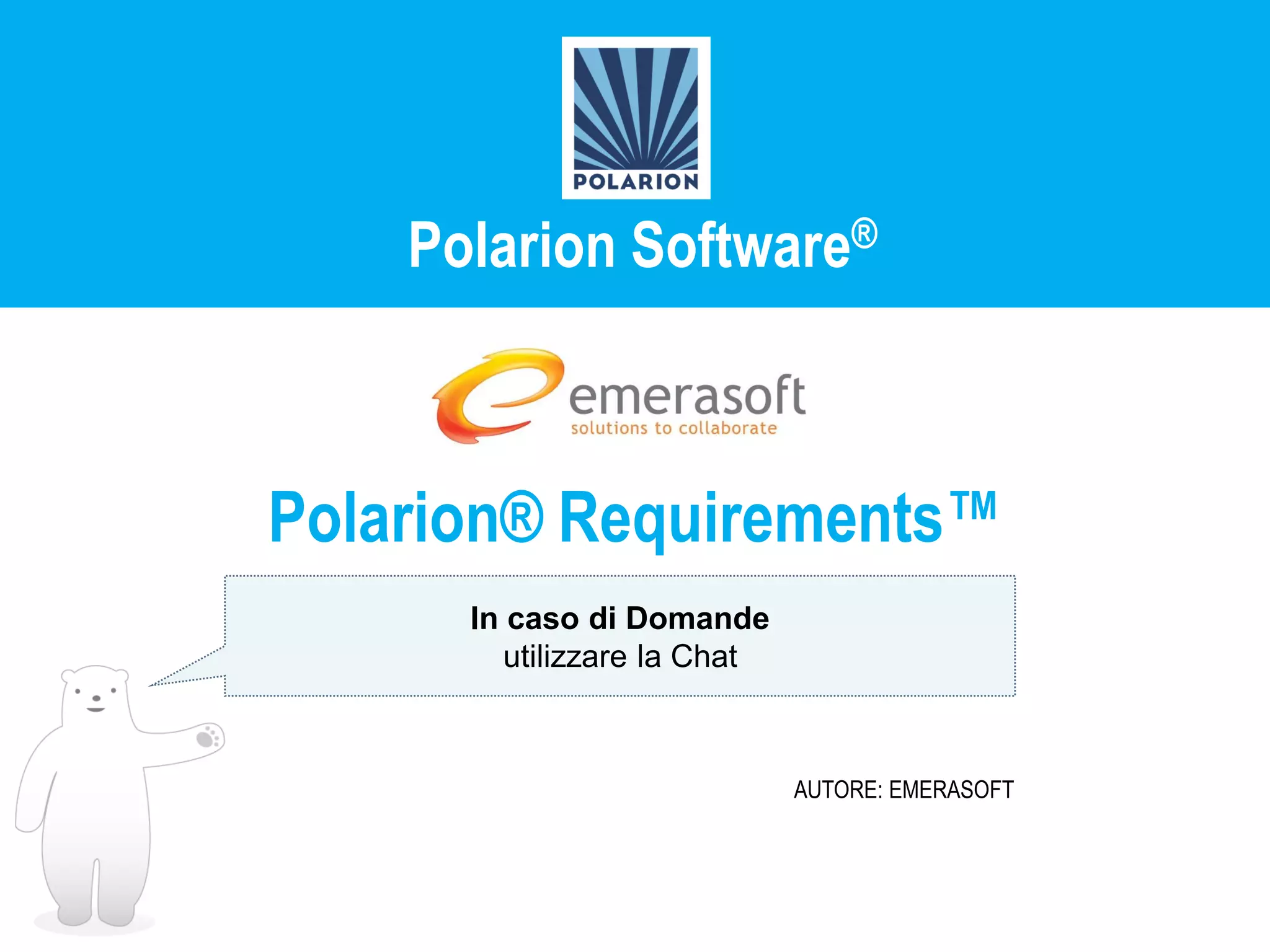 Polarion Requirements - demo web | PPT | Free Download