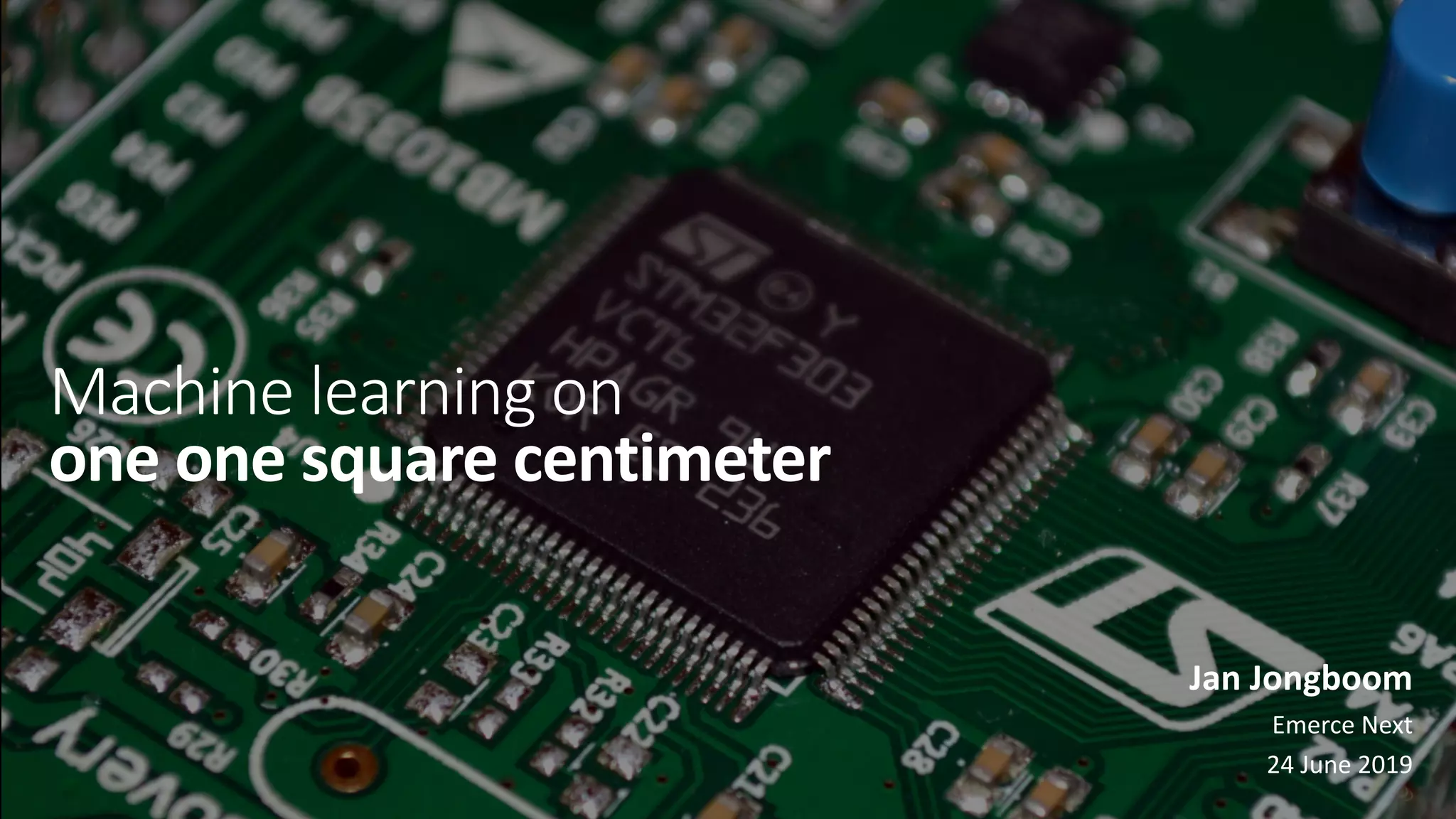 Machine learning on 1 square centimeter - Emerce Next 2019 | PPT