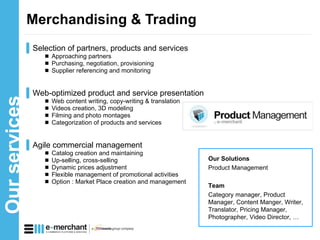 E Merchant Presentation | PPT