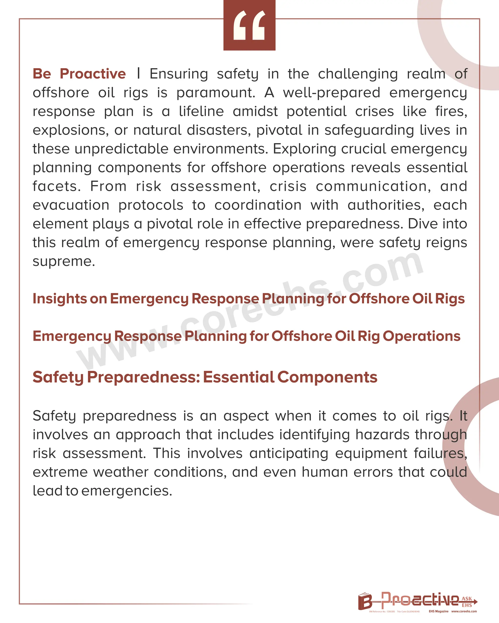 EMERGANCY RESPONSE PLANNING FOR OFFSHORE OIL RIG OPRATIONS - B: Proactive magazine.pdf