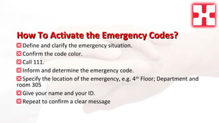 Emerg codes 1 | PPT