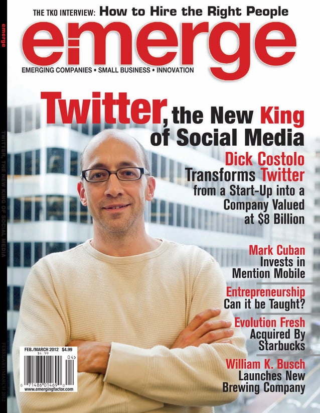 Edward Cates Featured in Emerge Magazine - FEB 2012 | PDF